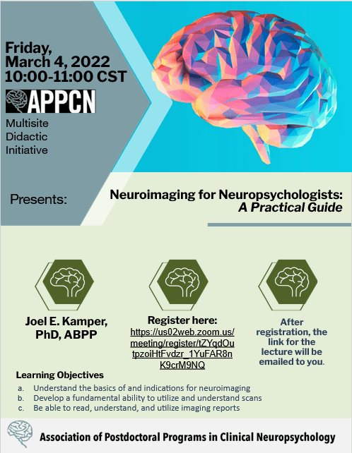 Neuroimaging for Neuropsychologists: A Practical Guide – Joel Kamper ...